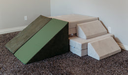 Epic Climb & Slide Wedges (set of 2 wedges with waterproof liners + 3 – Epic Kidz Play Solutions