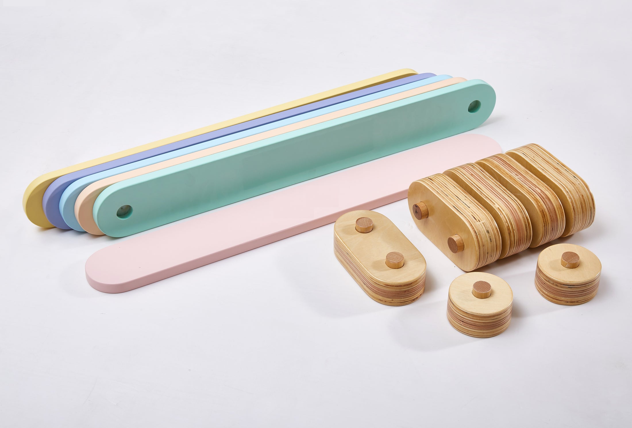 Balance Beams (set of 6 beams of 7 connectors) – Epic Kidz Play Solutions